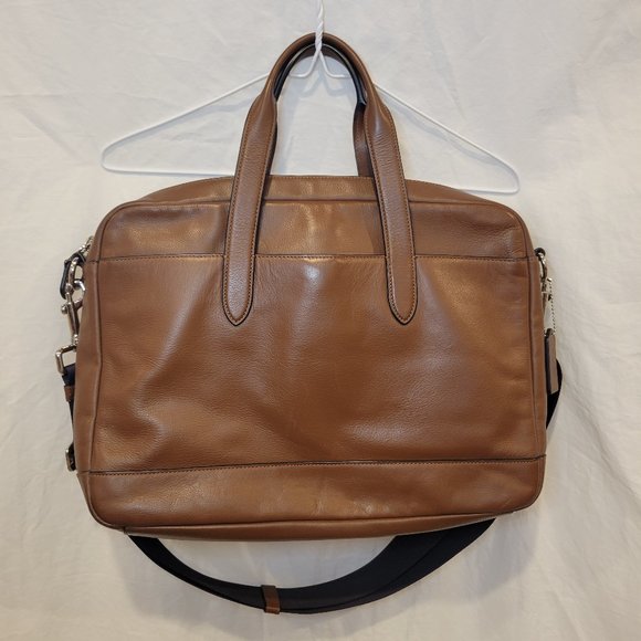 Coach | Bags | Coach Soft Leather Briefcase Hamilton Style | Poshmark